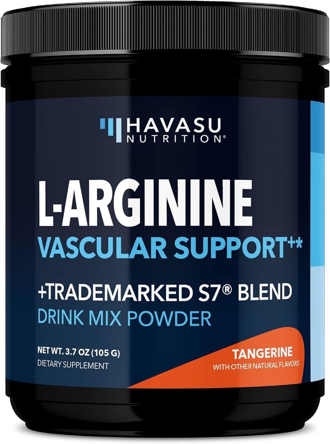 Havasu L-Arginine Powder - Pre-Workout Supplement, Tangerine 3.7oz ...