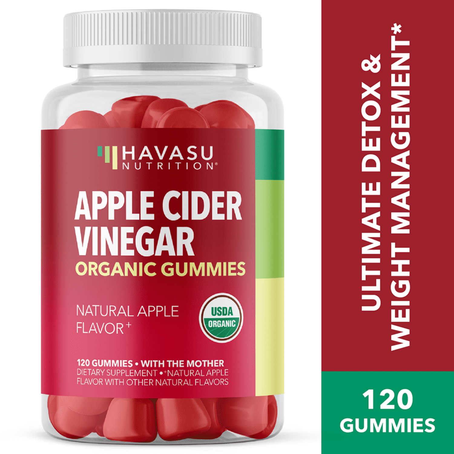 Havasu Nutrition Organic ACV Gummies with The Mother | Vegan, Detox and ...
