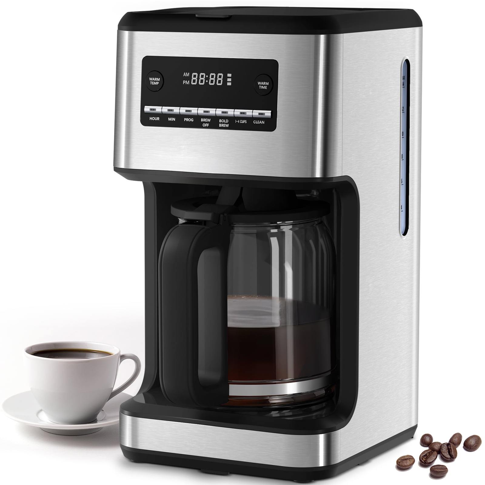 Havato 14-Cup Drip Coffee Maker, Stylish and Compact, Home/Kitchen ...