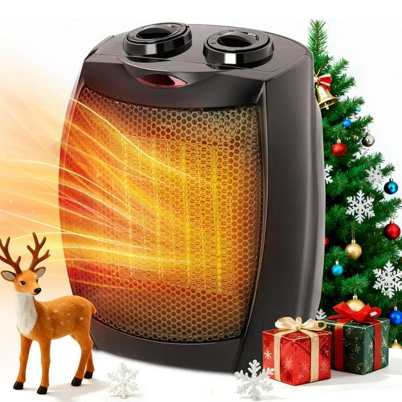 KissAir 750W 1500W Space Heater, ETL Certified, Silent Heating ...