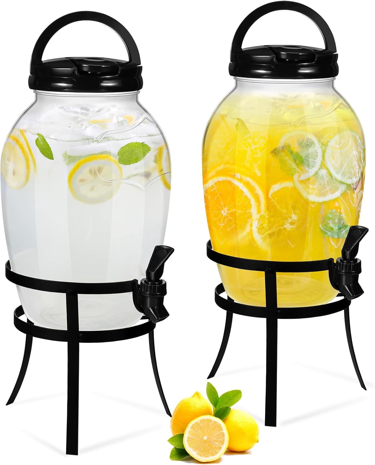 Havawish 2 Pack Drink Beverage Dispenser with Stand for Parties 1.16 ...