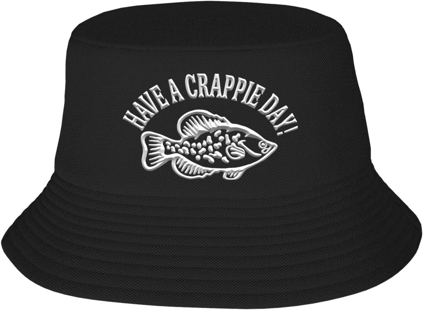 Have A Crappie Day Bucket Hat Reflective Foldable Beach Sun Hats ...