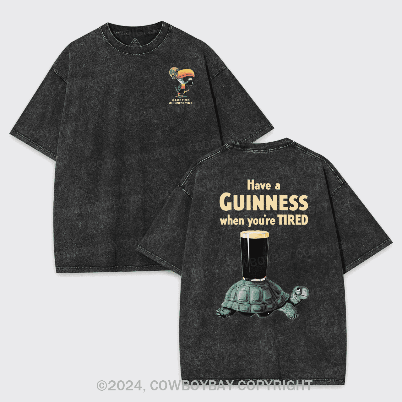 Have A Guinness When Youre Tired Turtle Beer Garment-dye Tees T Shirt ...