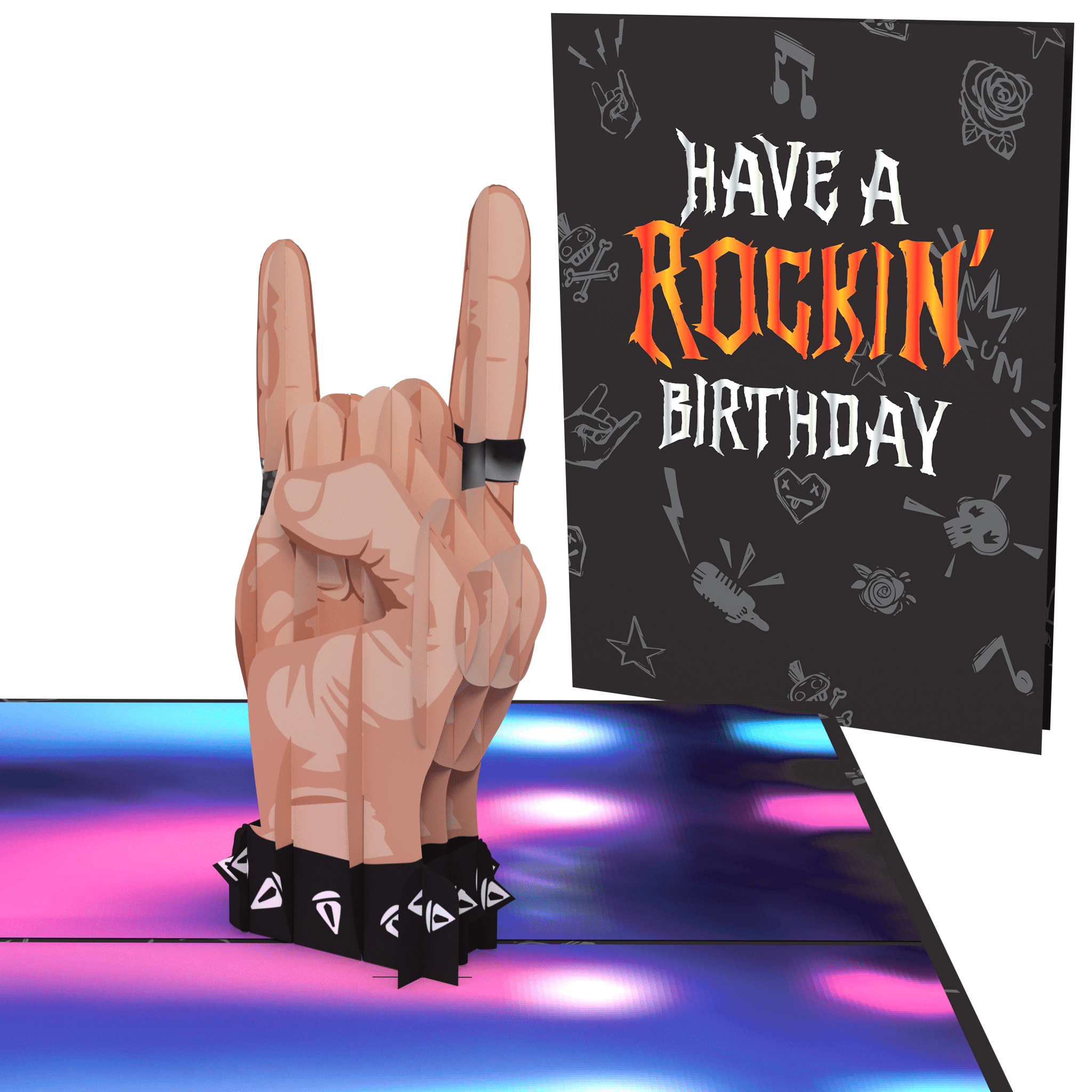 Have A Rockin' Birthday Funny Birthday Card - Walmart.com