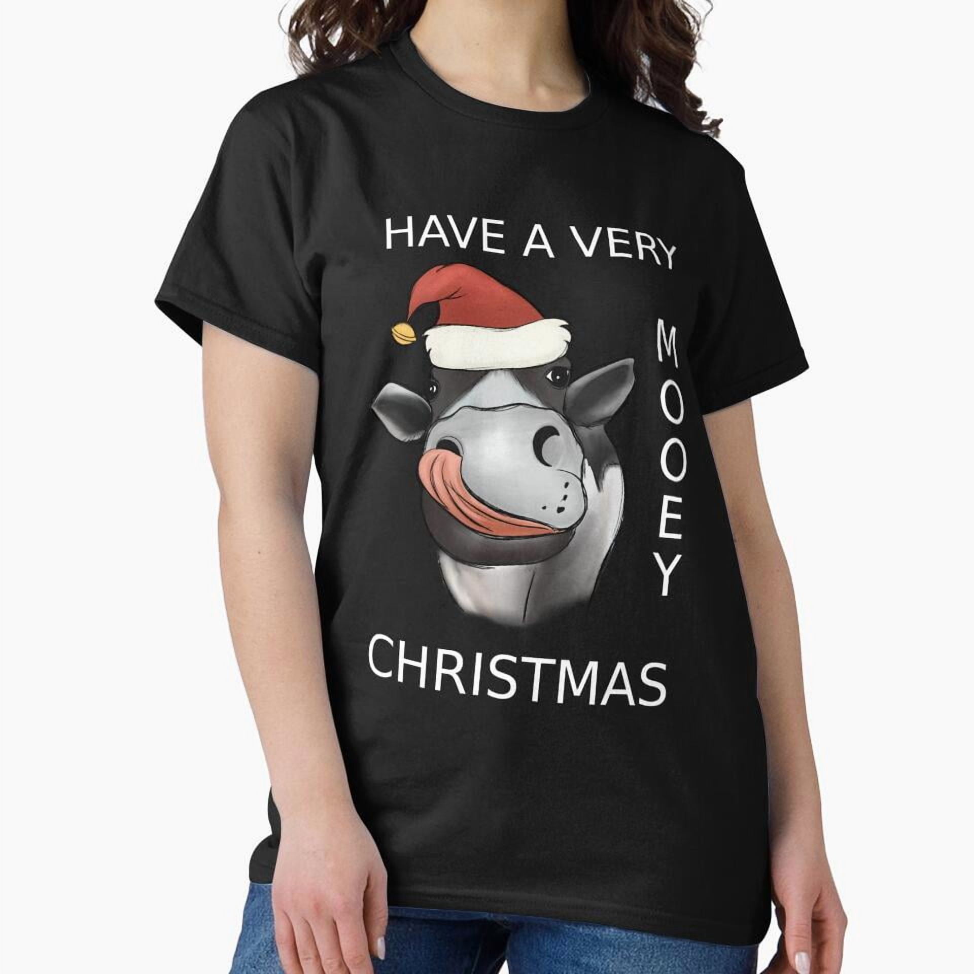 Have A Very Mooey Christmas Funny Cow Holiday Pun - Fan Favorite H1054 ...