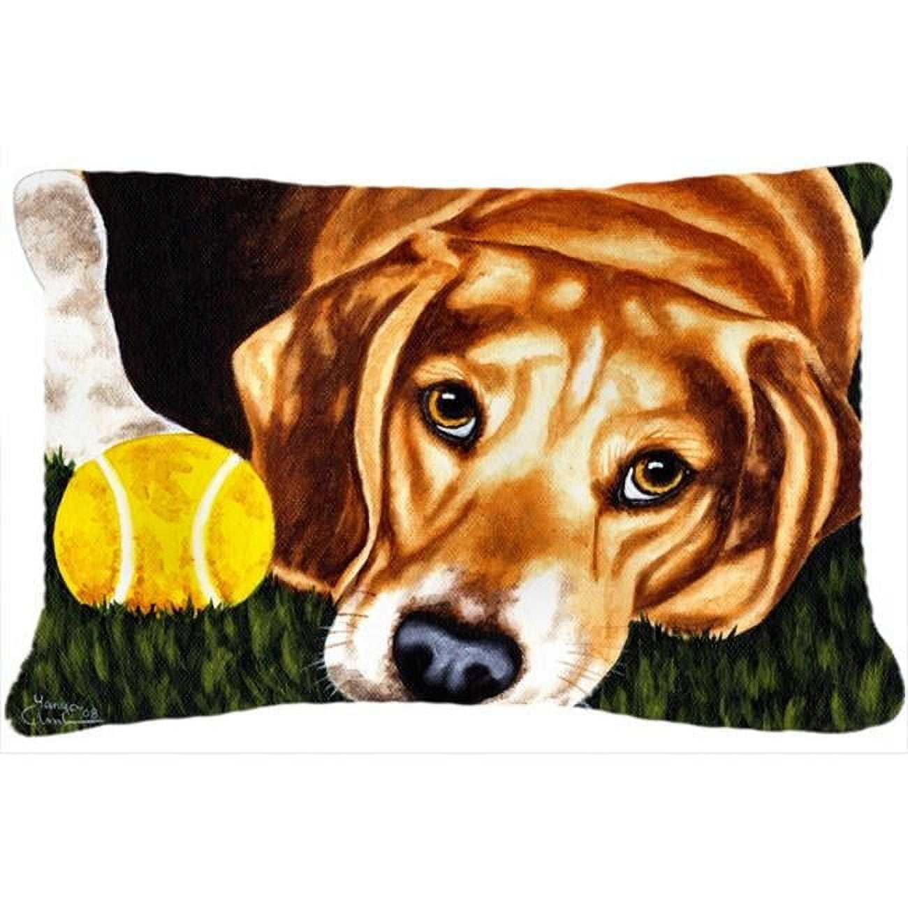 Have Ball Will Travel Beagle Fabric Decorative Pillow - Walmart.com