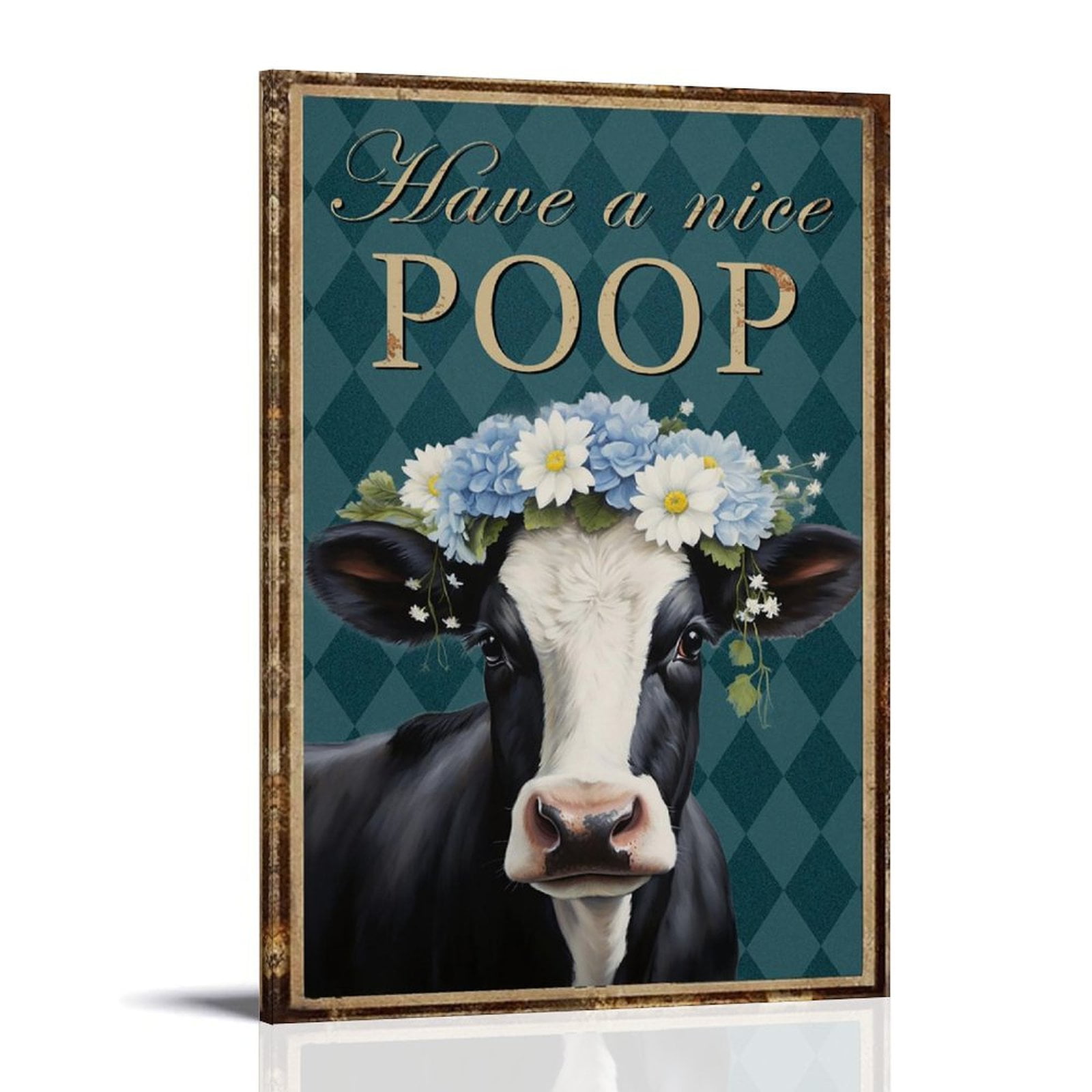 Have Beautiful Poop Painting Vintage Poster Picture Print Wall Art ...