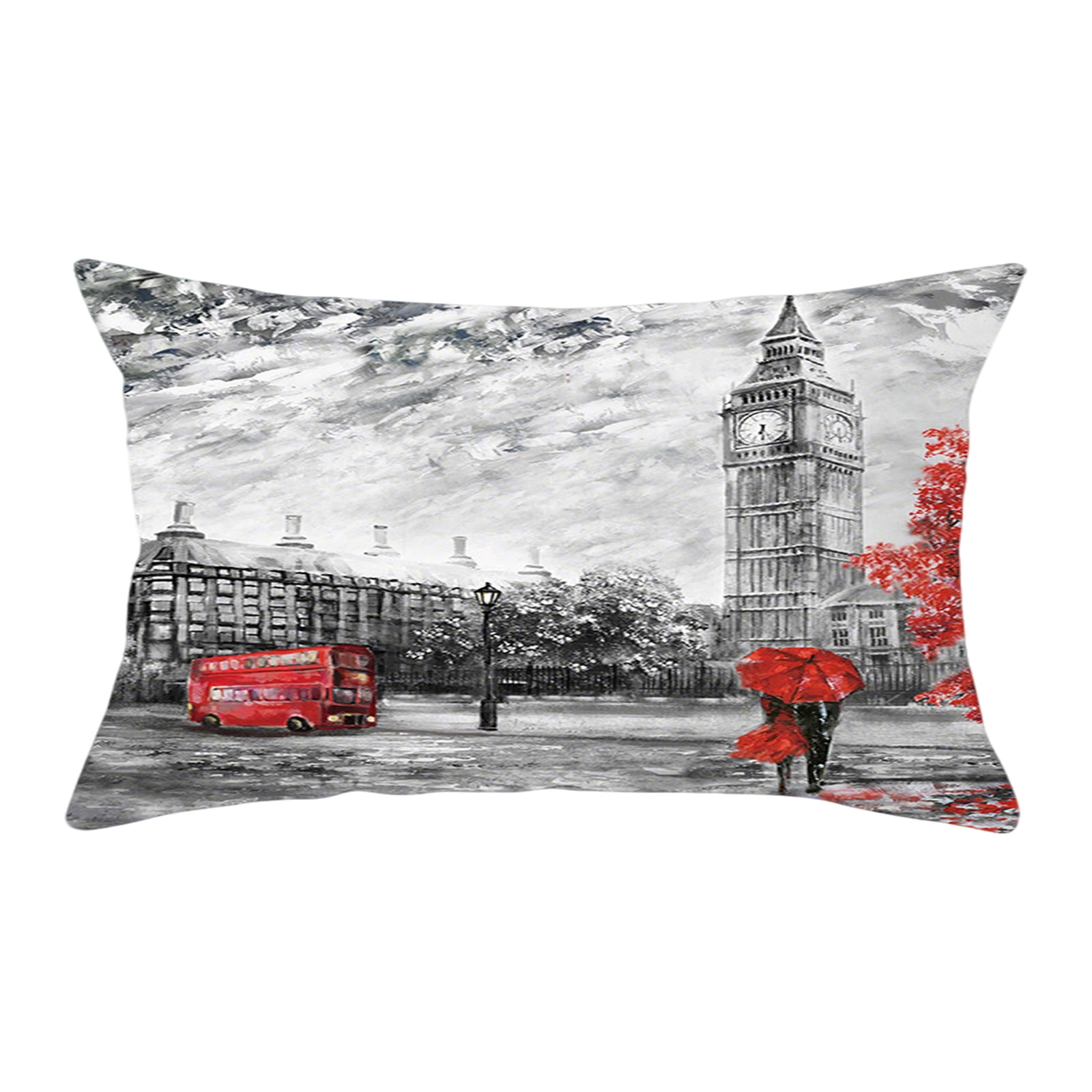 "Have a Good Day" Pink Text Throw Pillow – 18x18 Inch Decorative ...