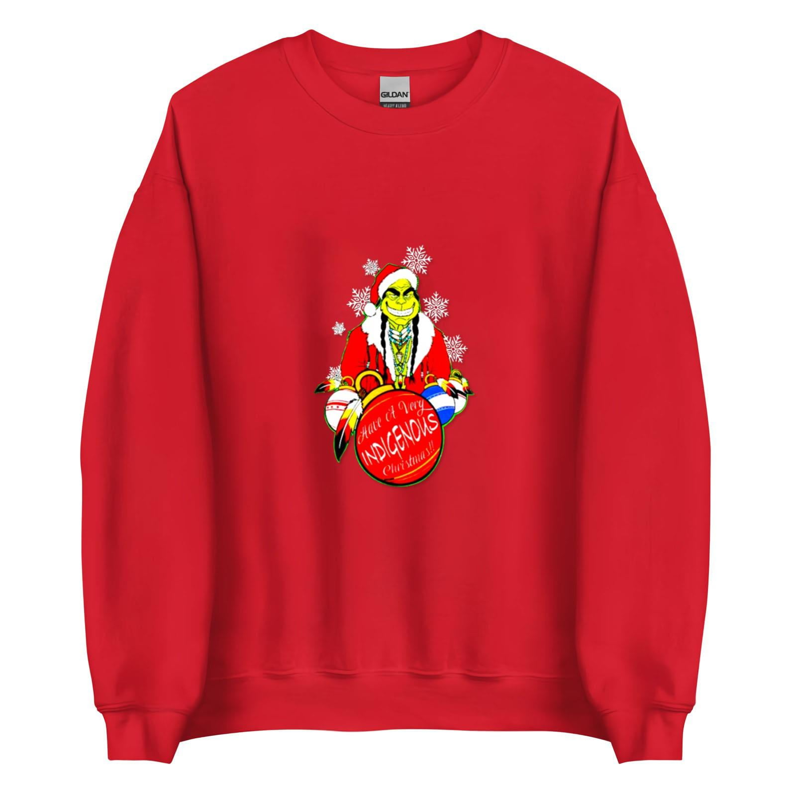 Have a very indigenous Christmas shirt-removebg-preview - Walmart.com