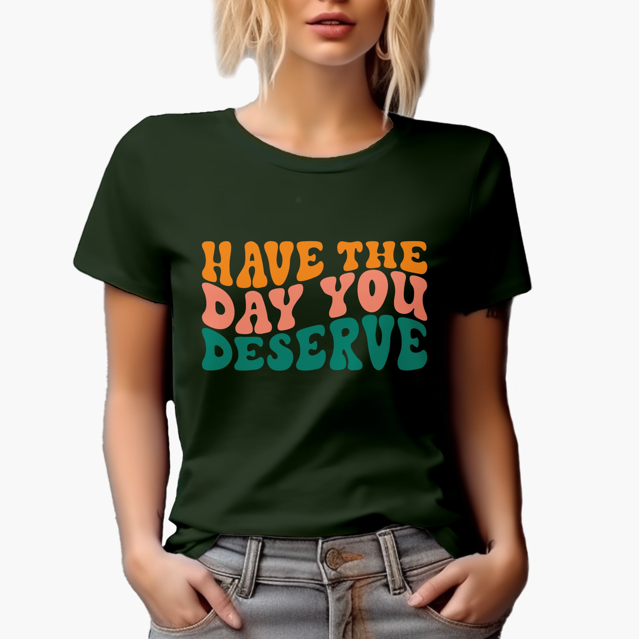 Have the Day You Deserve, Vacation or Rest from Work Themed Quote ...