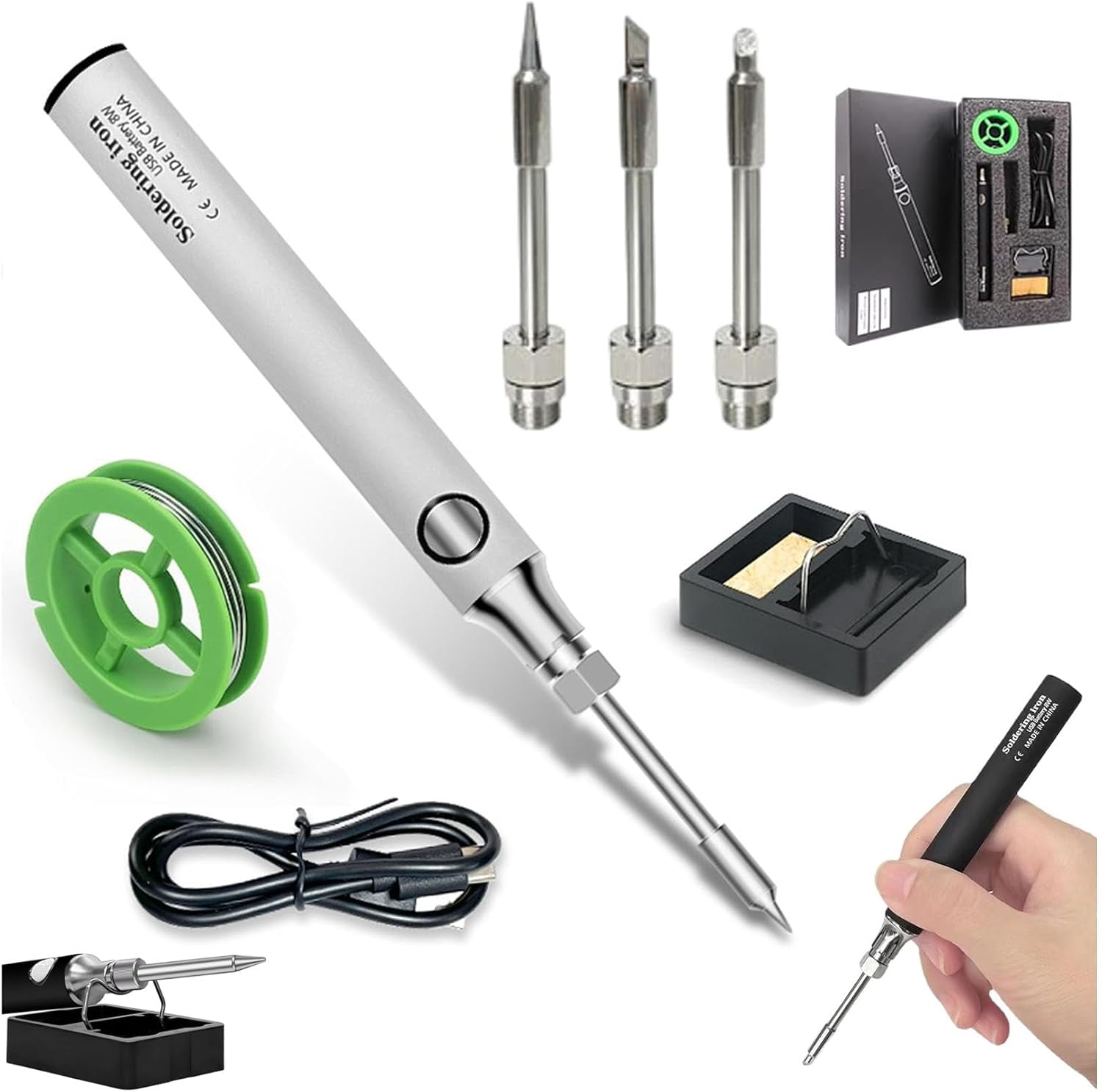 Havegather Soldering, Havegather Cordless Soldering Iron, Wireless ...