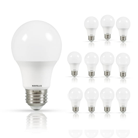 Havells Adore A19 Dimmable LED Bulbs 9W, 60W Equivalent, It Produces ...