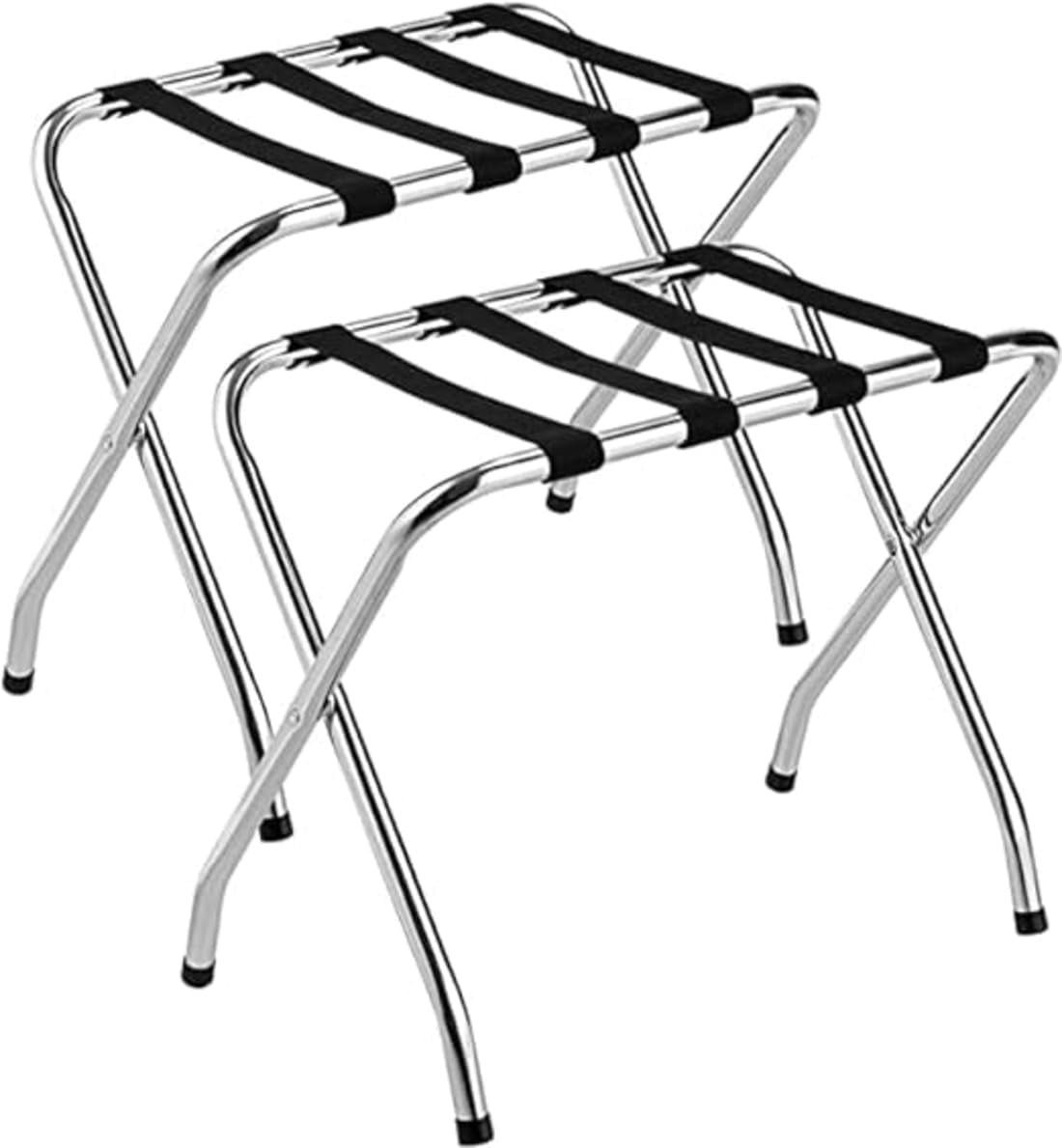 Haven Home Stainless Steel Folding Luggage Bag Suitcase Rack Stand ...