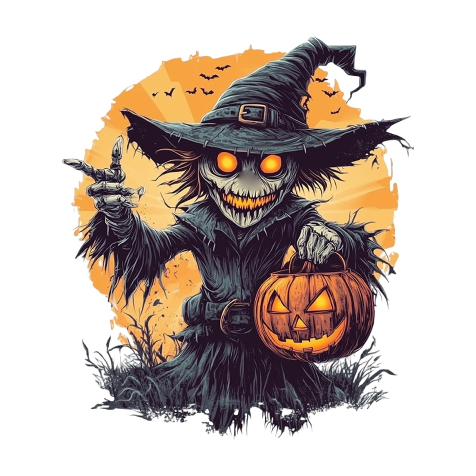 HavenCo Halloween Gothic Window Wall Decals, Removable Bat Flower ...