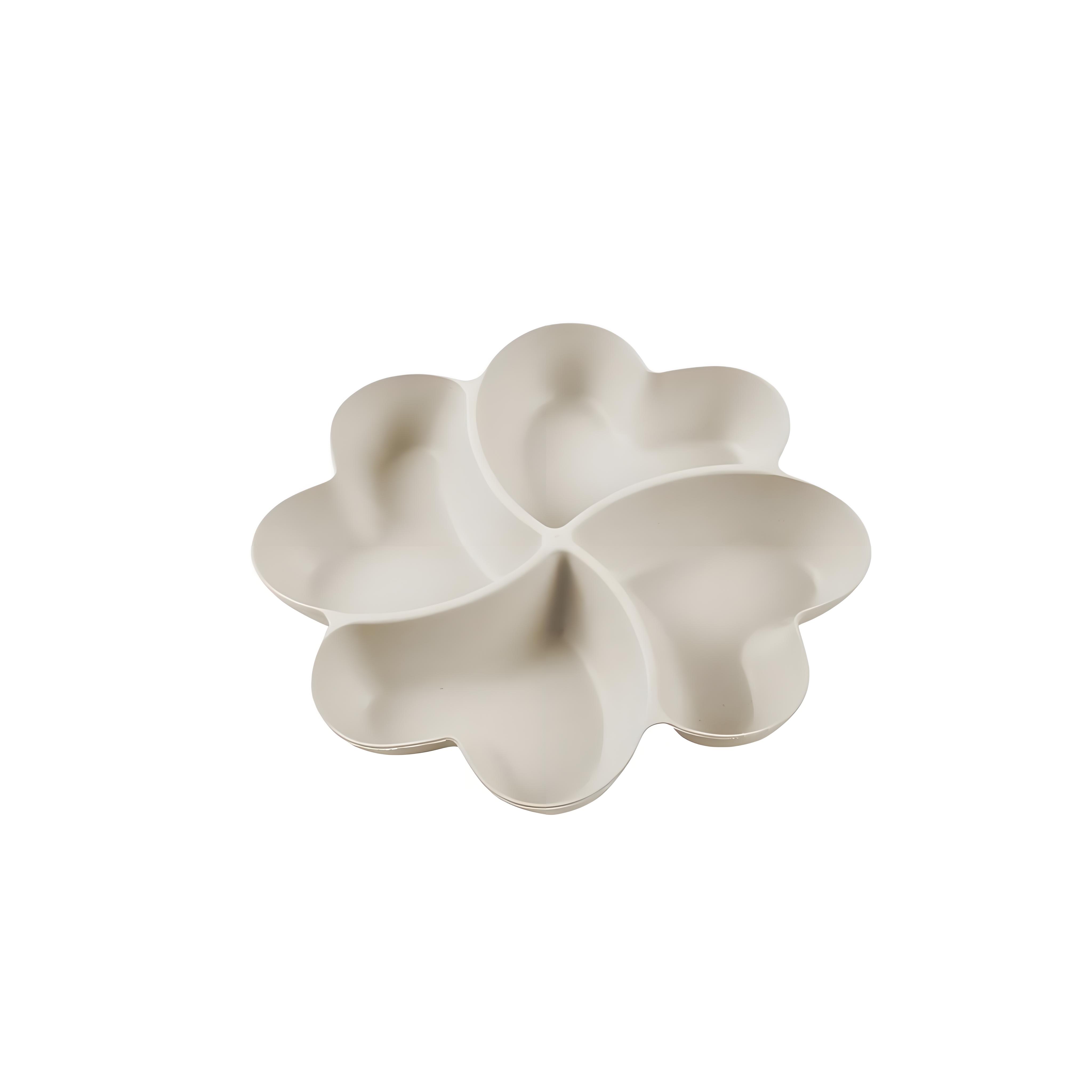 Havenly Basik Reusable Serving Tray with Compartments, Fruit Divider ...