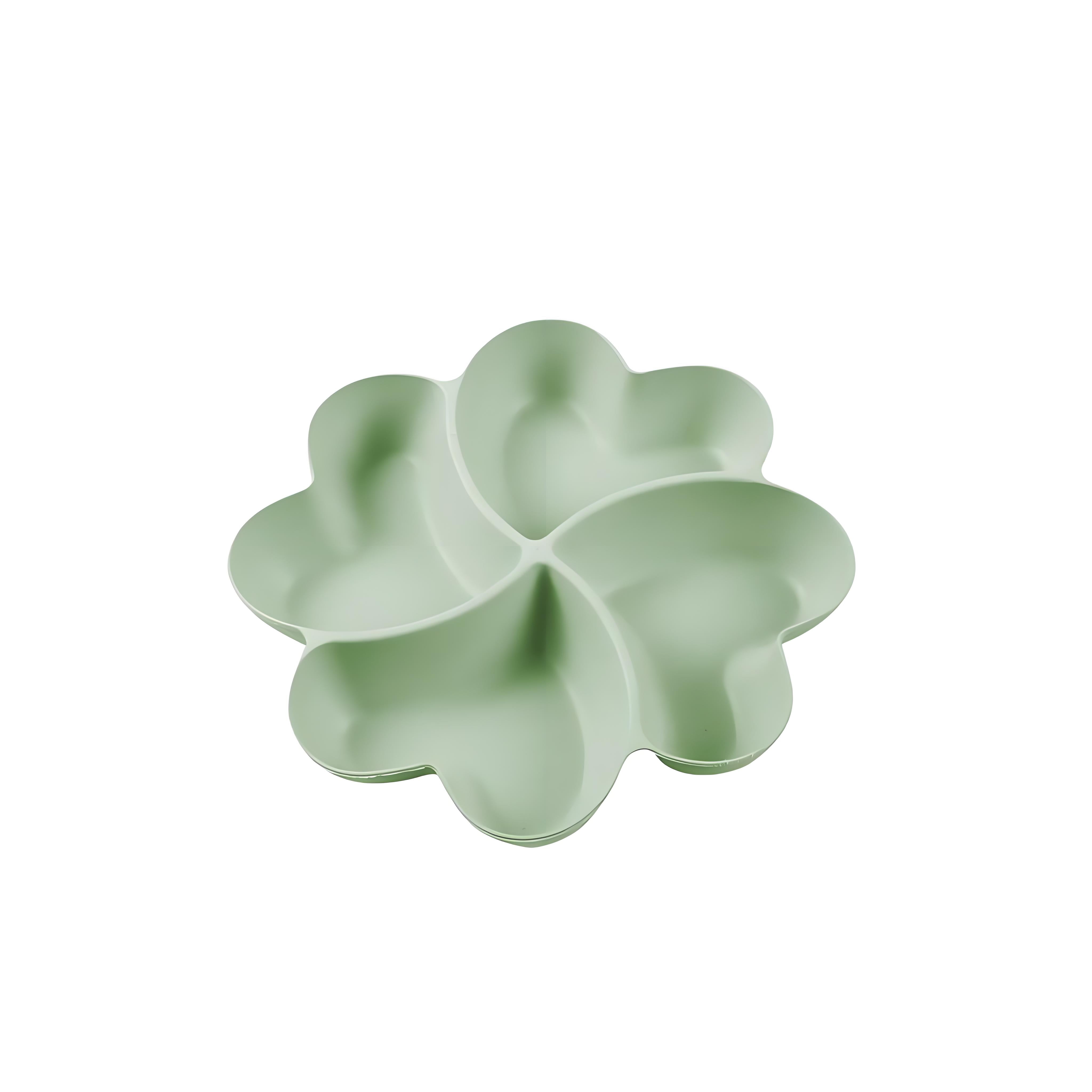 Havenly Basik Reusable Serving Tray with Compartments, Fruit Divider ...