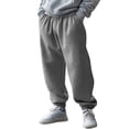 Havenre Baggy Sweatpants for Men Trendy Fall Winter Thick Warm Loose ...