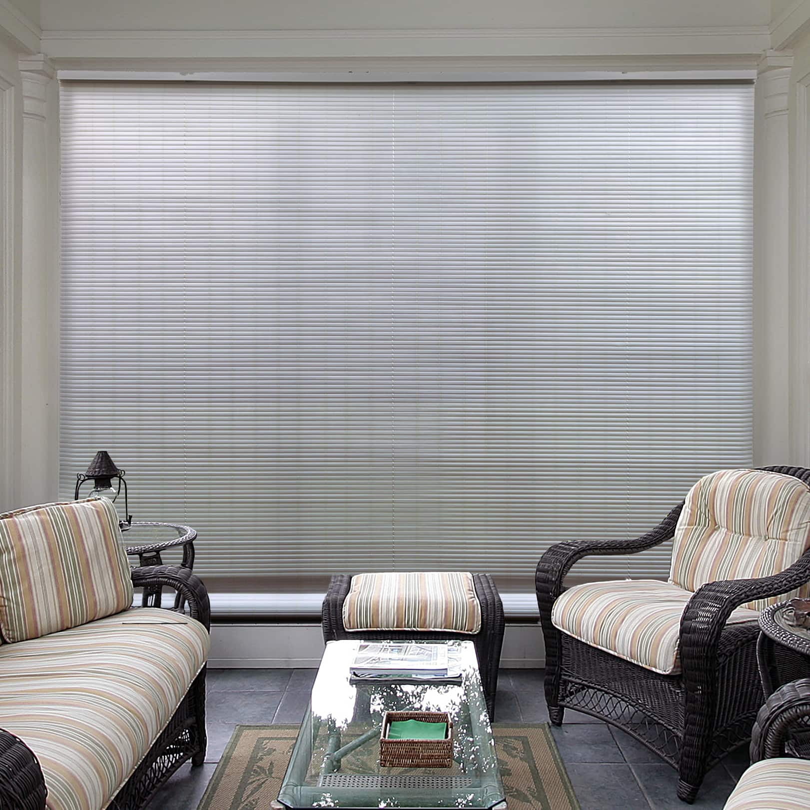 Havenside Home Wevok Radiance White Outdoor PVC Shade by 36 X 72 ...