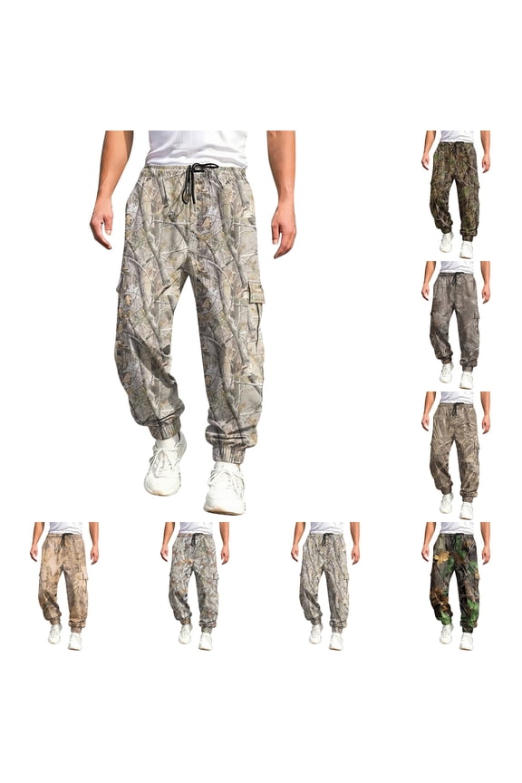 Mens Camo Sweatpants