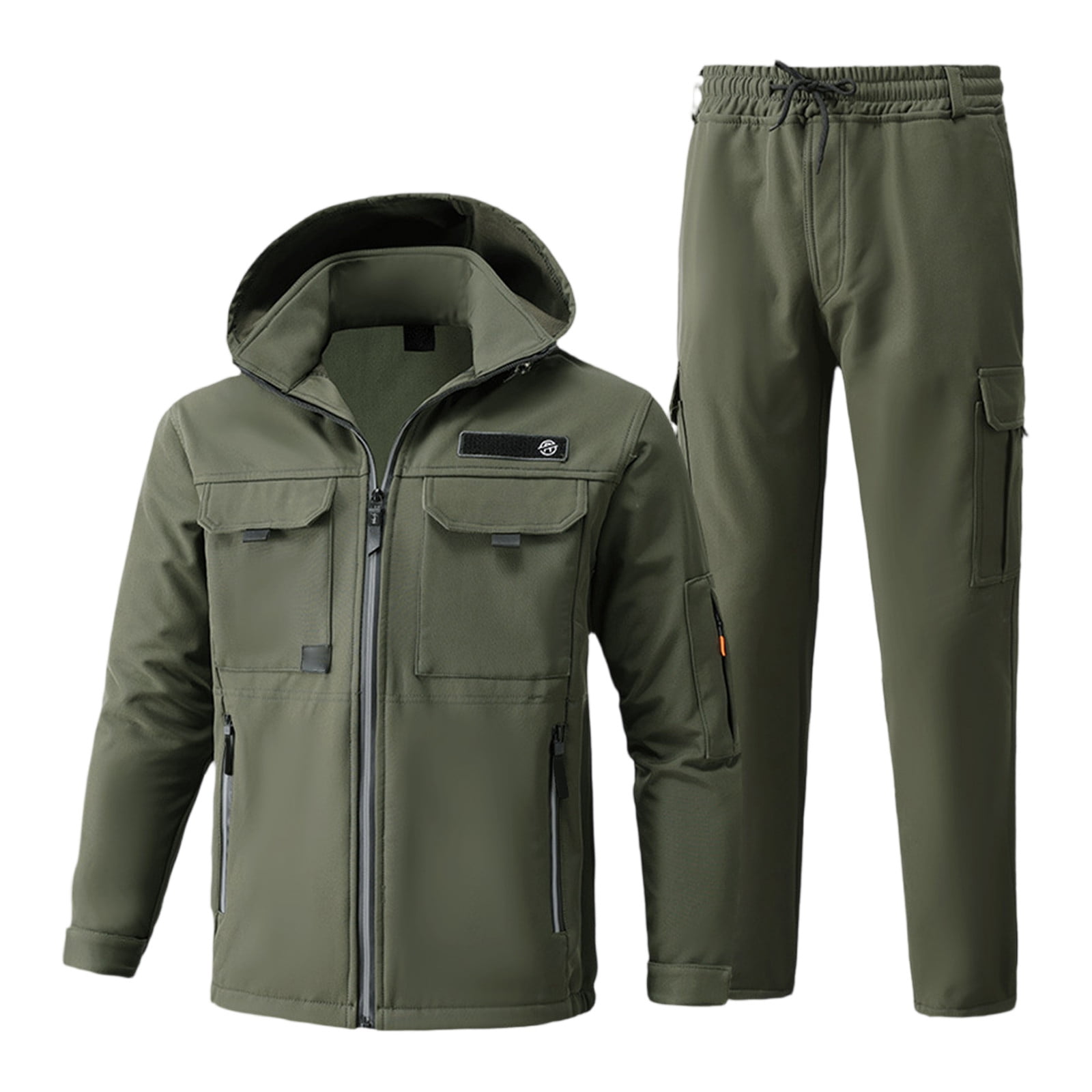 Havenx Men's Tracksuits Sweatsuits Athletic Jogging Tactical Suits Warm ...