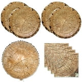 Havercamp’s Cut Timber-Wood Slice Party for 16 guests: includes 16 ea ...