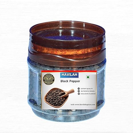 Havilah Black Pepper 450 Grams - Premiaum Quality Whole Spices, Kali ...