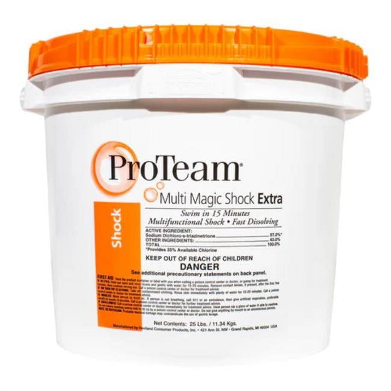 Haviland Consumer Products 25 lbs Proteam Multi Magic Extra Shock Each 35 Percent Avail Dichlor ...