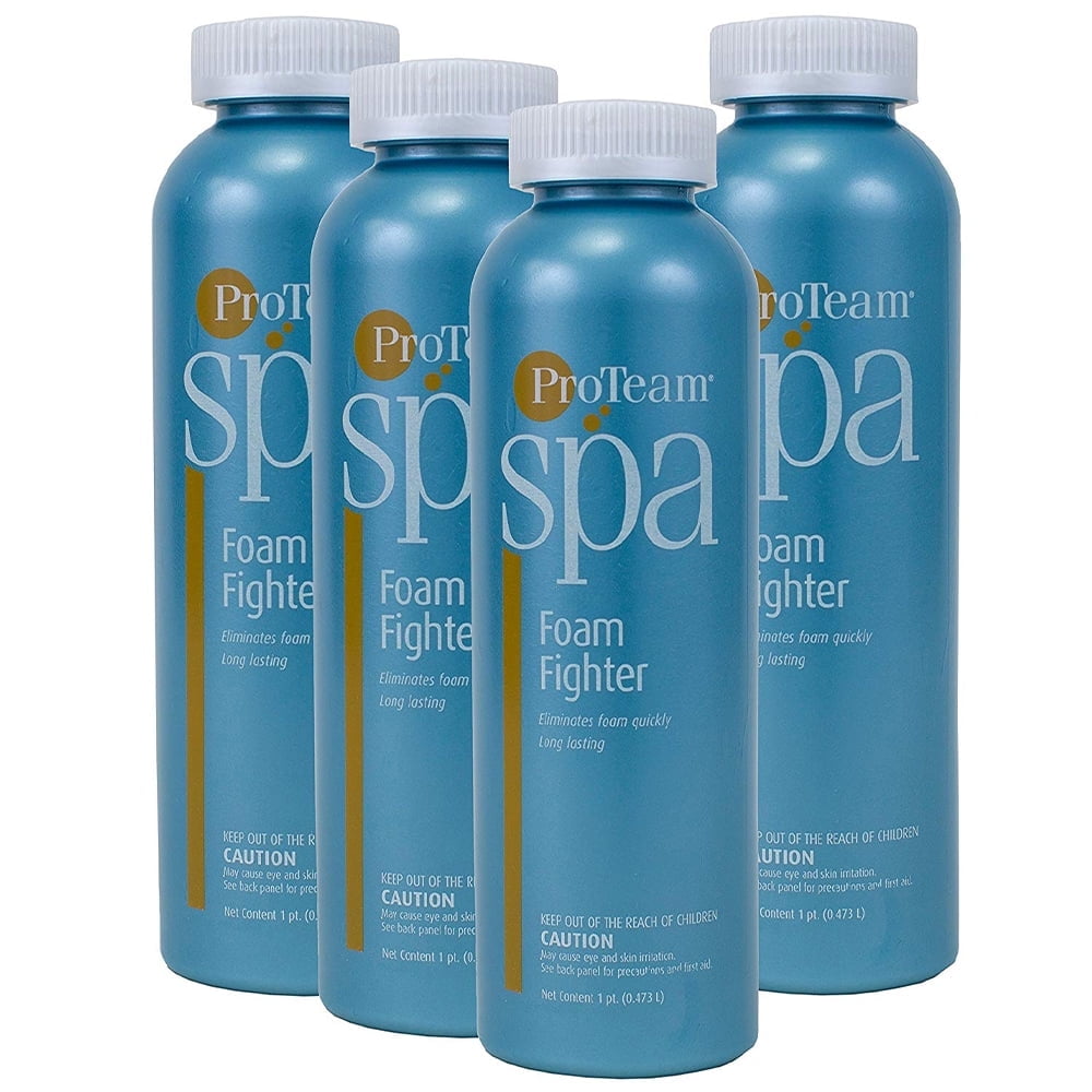 Haviland Spa Foam Fighter Removes & Stops Foam in Spas and Hot Tubs 4 Pack 1 Pint - Walmart.com