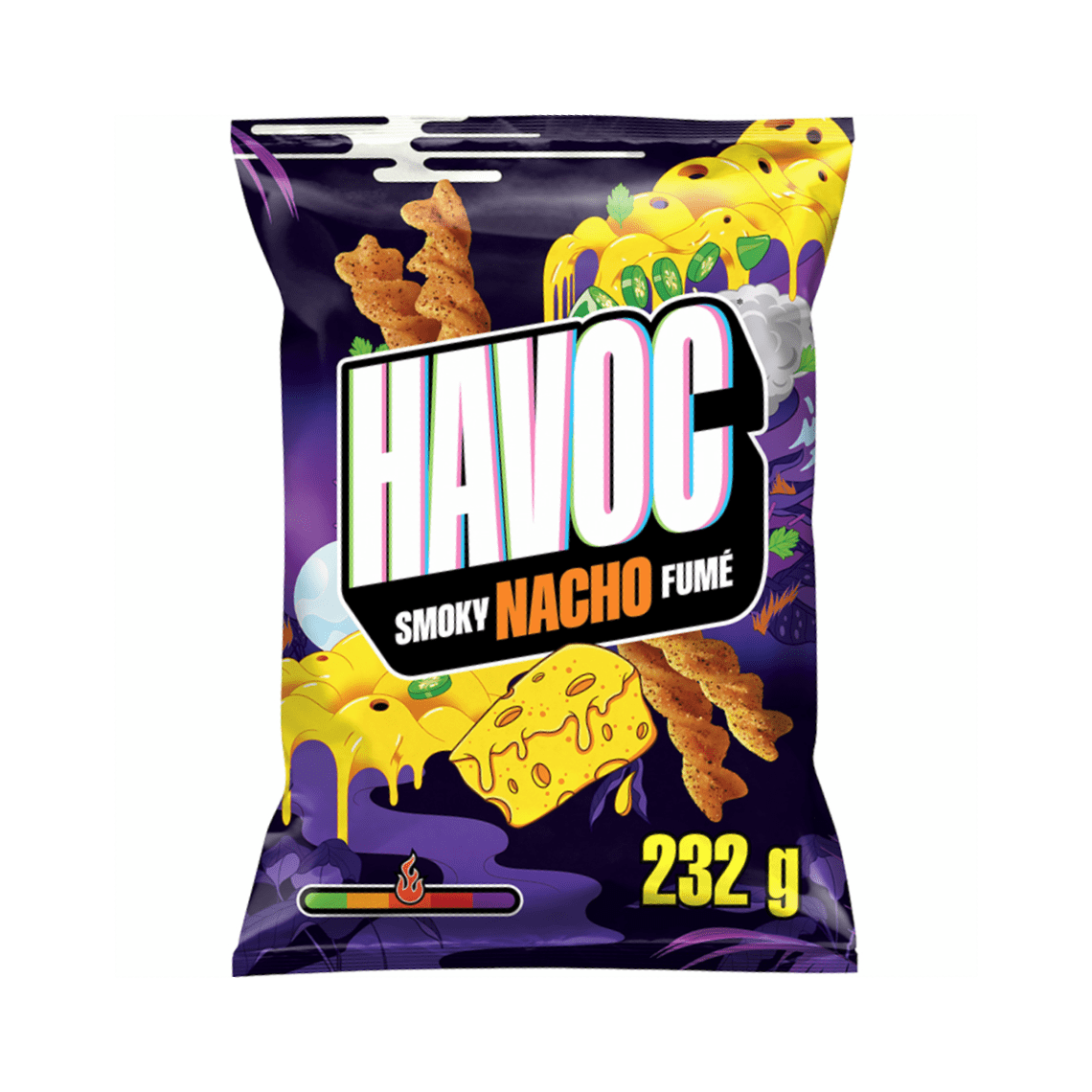 Havoc Smoky Nacho Fume Twisted Corn Chips, 232g/8 oz. Bag - Walmart.com