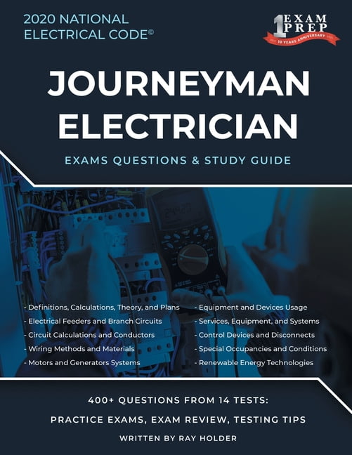 Hawaii 2020 Journeyman Electrician Exam Study Guide and Questions: 400 ...
