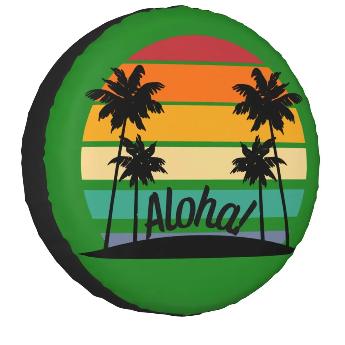 Hawaii Aloha Beach Spare Wheel Cover Universal for 4x4 SUV Custom ...