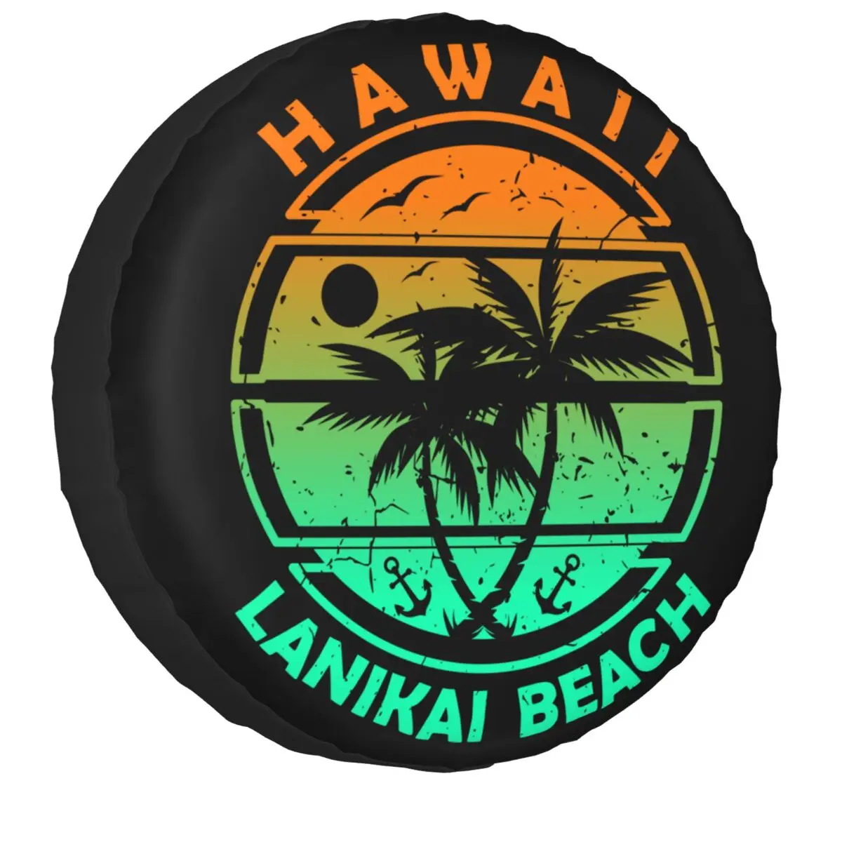 Hawaii Aloha Beach Spare Wheel Cover Universal for 4x4 SUV Custom ...