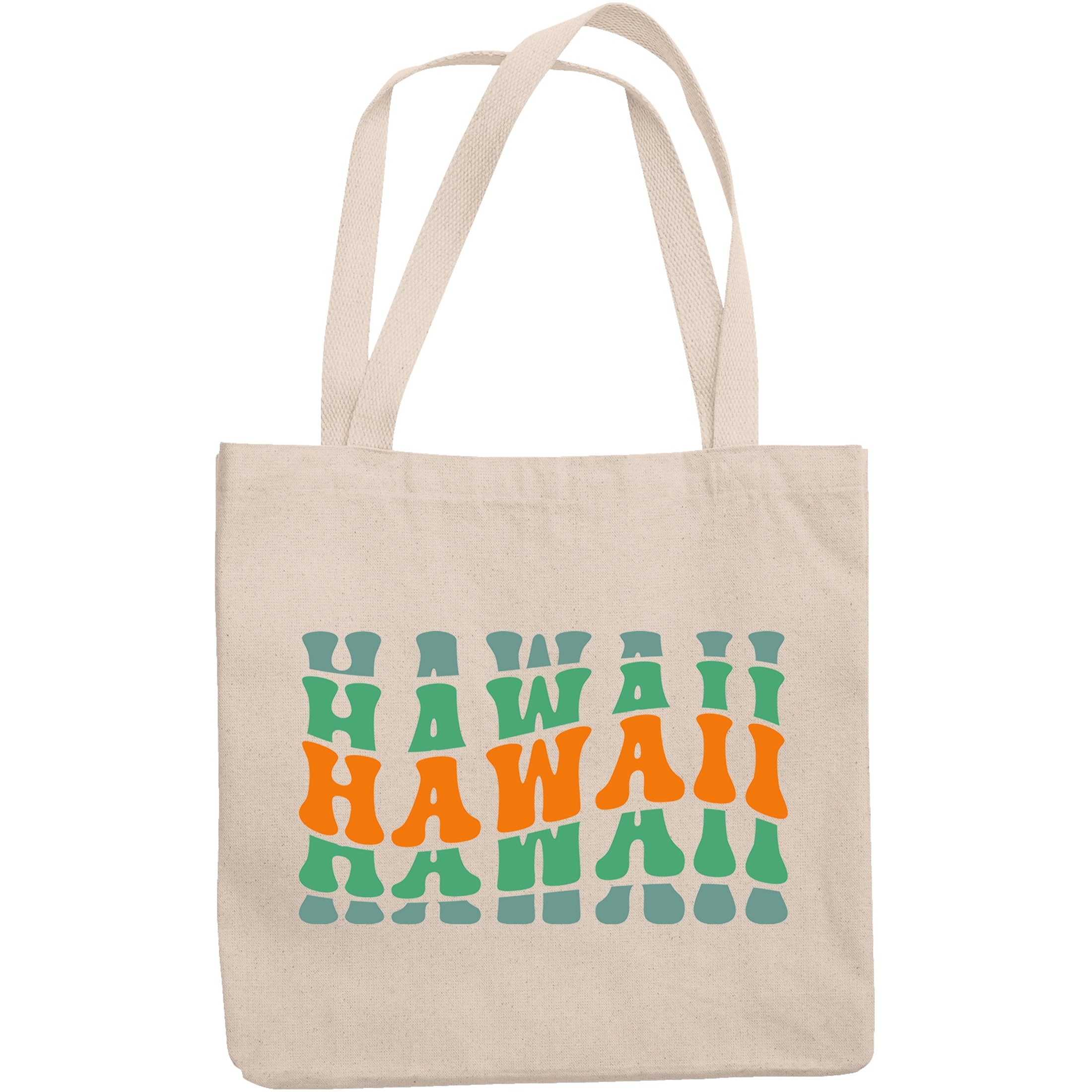 Hawaii, America, US or USA State, Groovy Retro Wavy Text Merch Gift ...