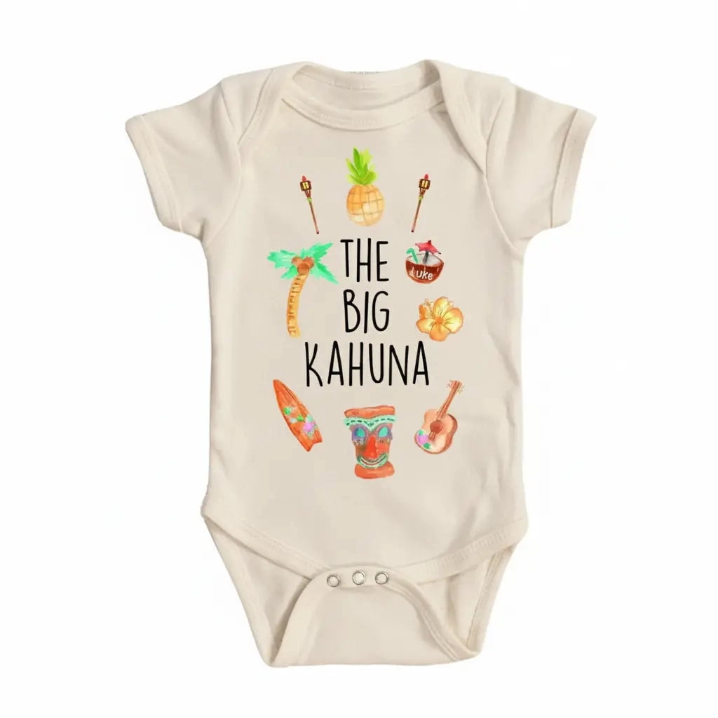 Hawaii Big Kahuna Newborn Baby Bodysuit - Walmart.com