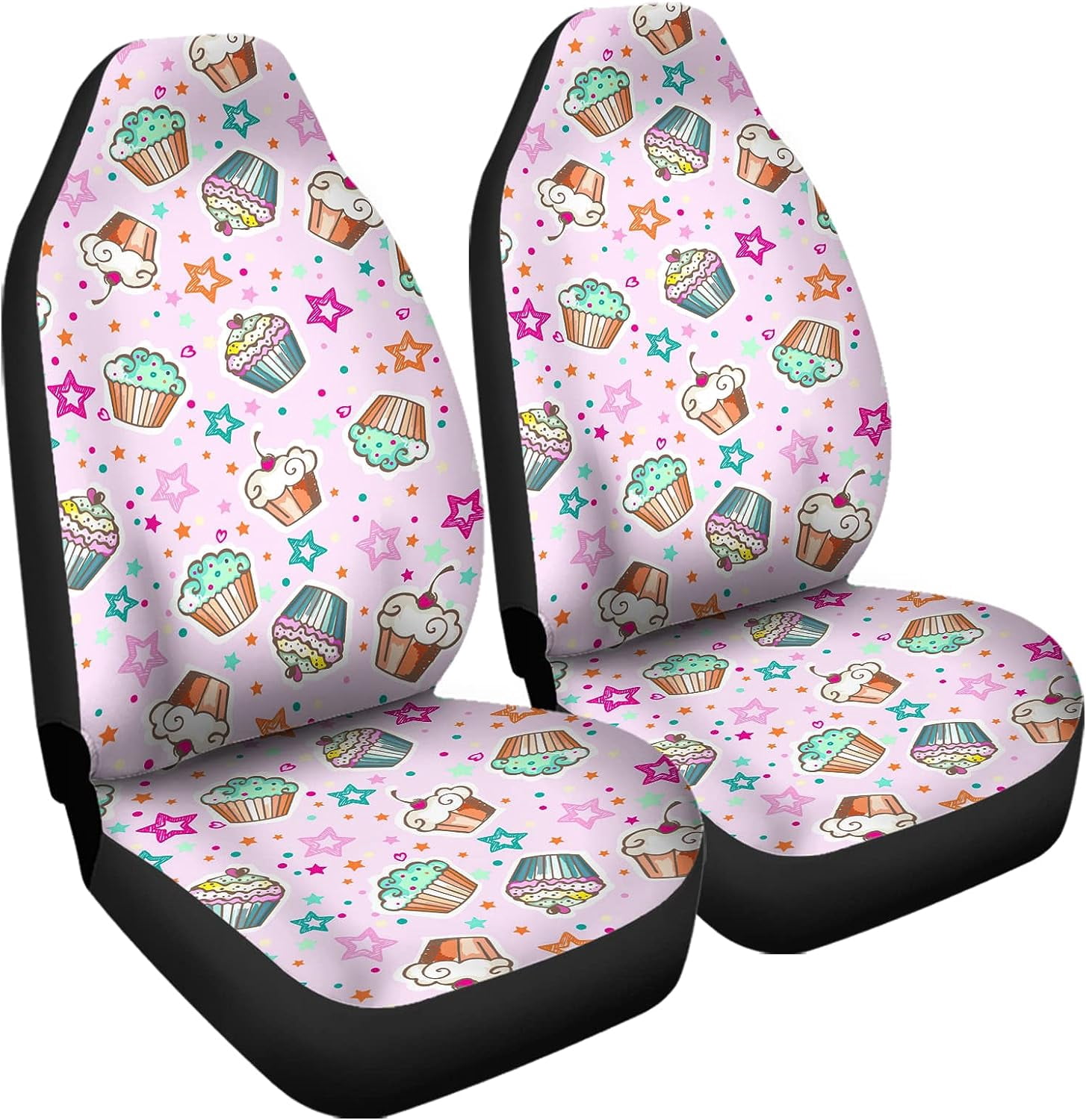 Hawaii Colorful Tropical Flowers Car Seat Covers Full Set Bucket Seat ...