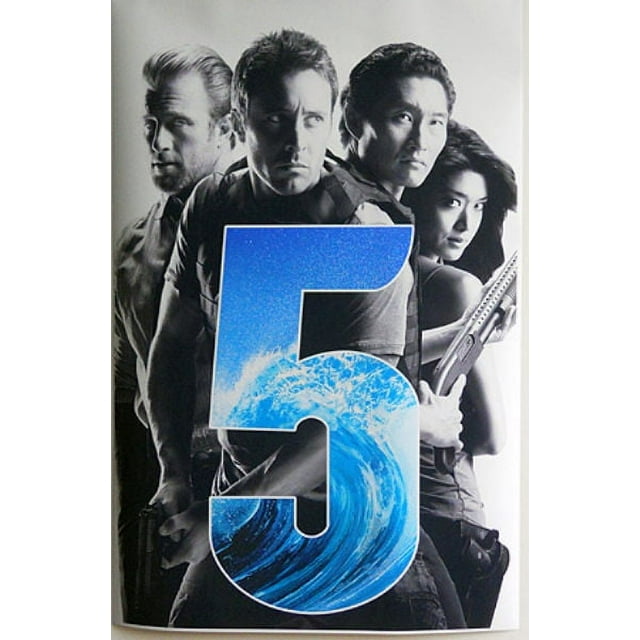 Hawaii Five-0 Five 0 Poster Cast Logo Promo 2ft x3ft 24x36 Art Poster ...