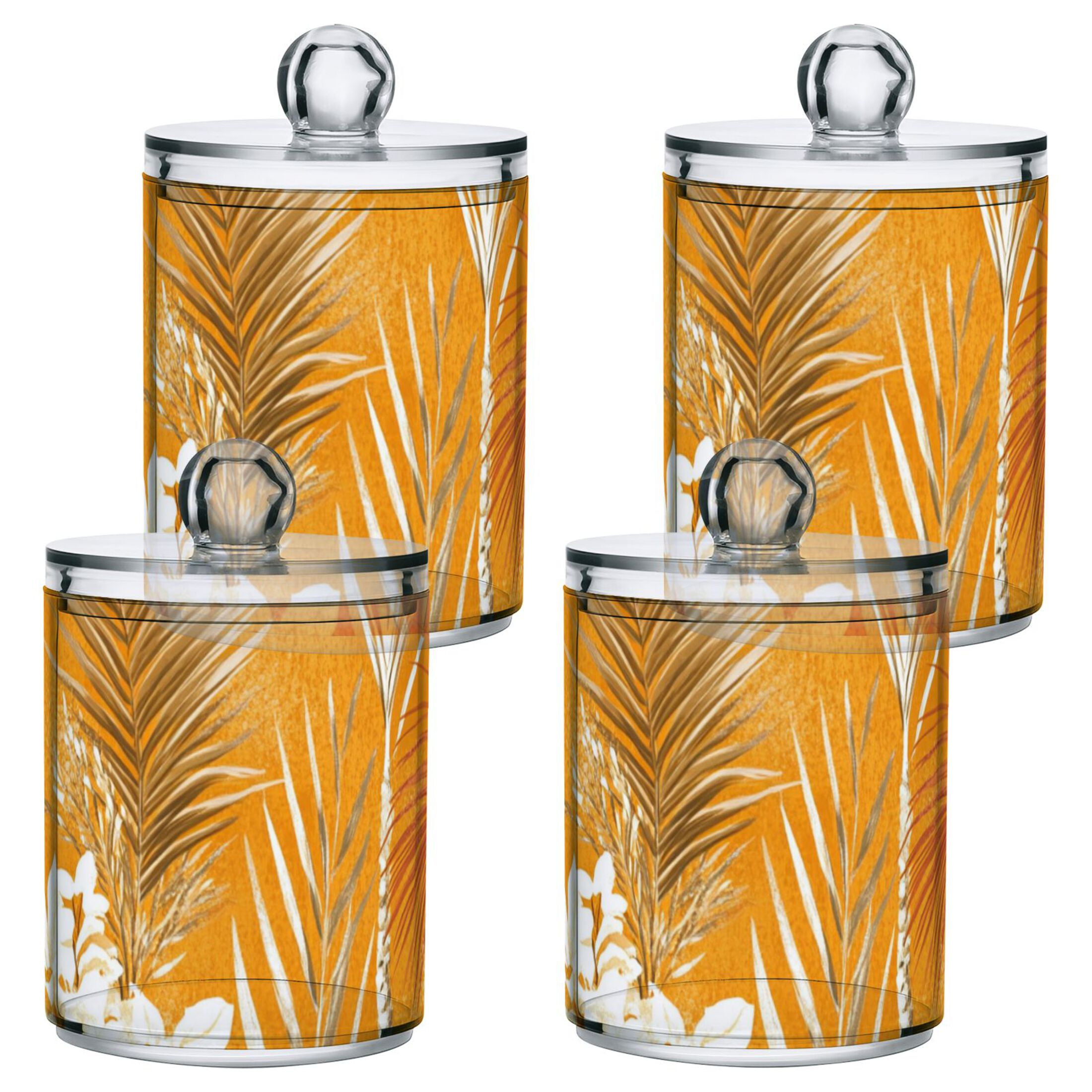 Hawaii Flowers Palm Leaves Pampas Grass Tropical Translucent Plastic ...