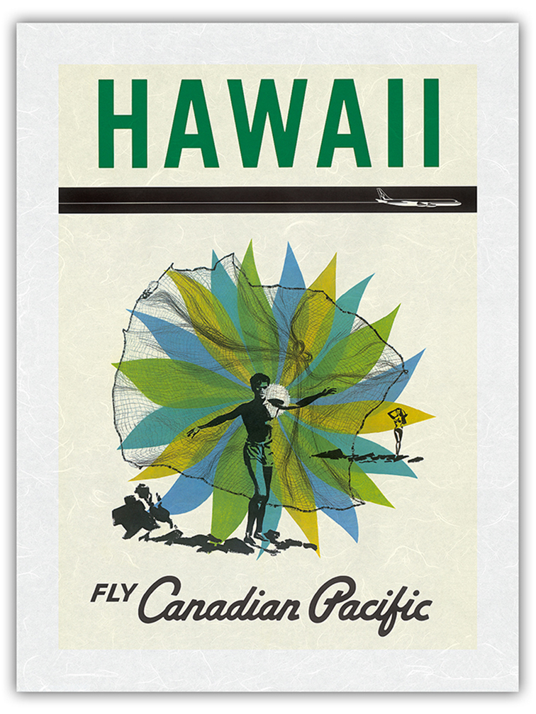 Hawaii - Fly Canadian Pacific Air Lines - Hawaiian Fisherman (Lawaiʻa ...
