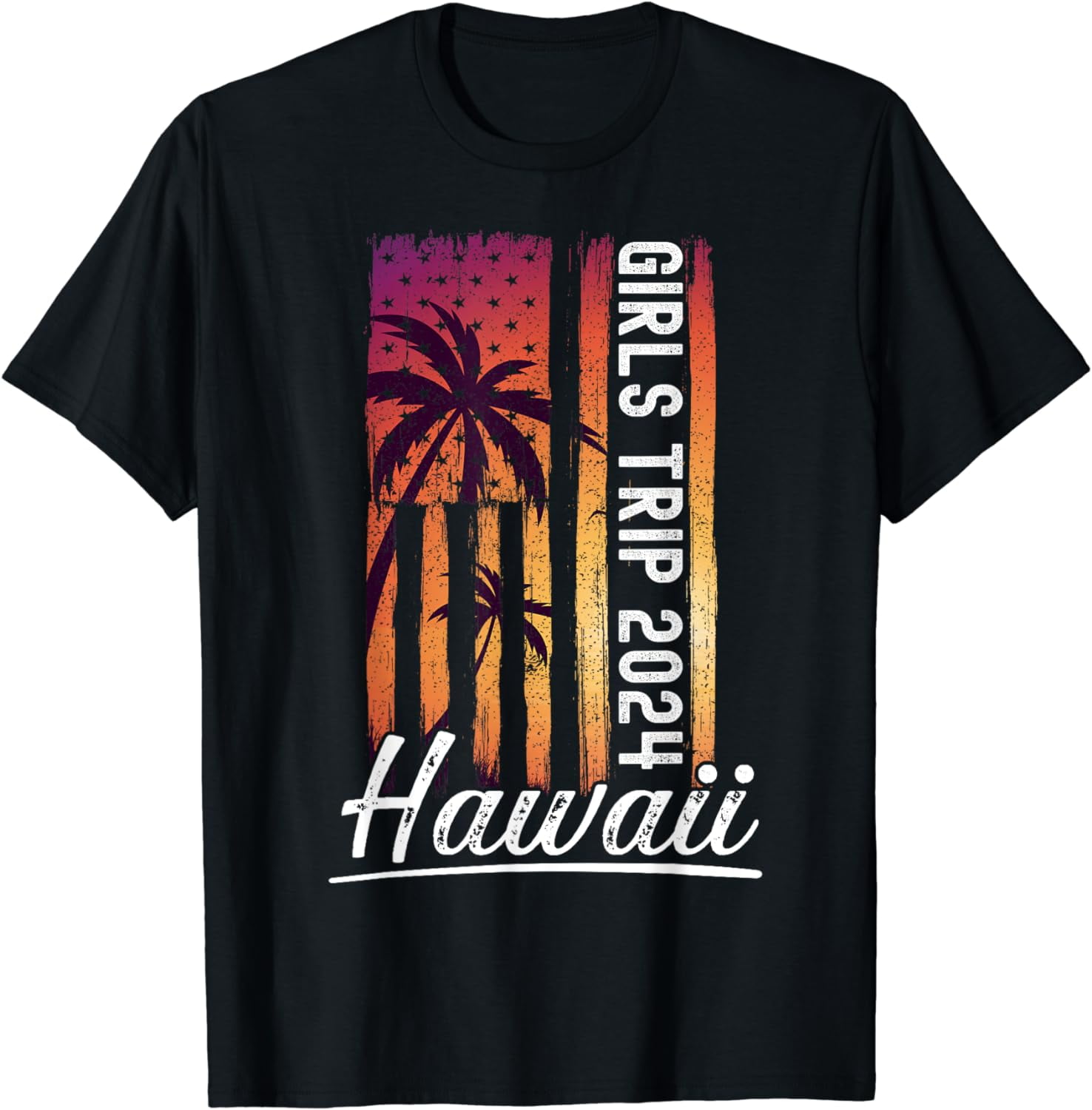 Hawaii Girls Trip 2024 Friends Vacation Girl Weekend T-Shirt - Walmart.com