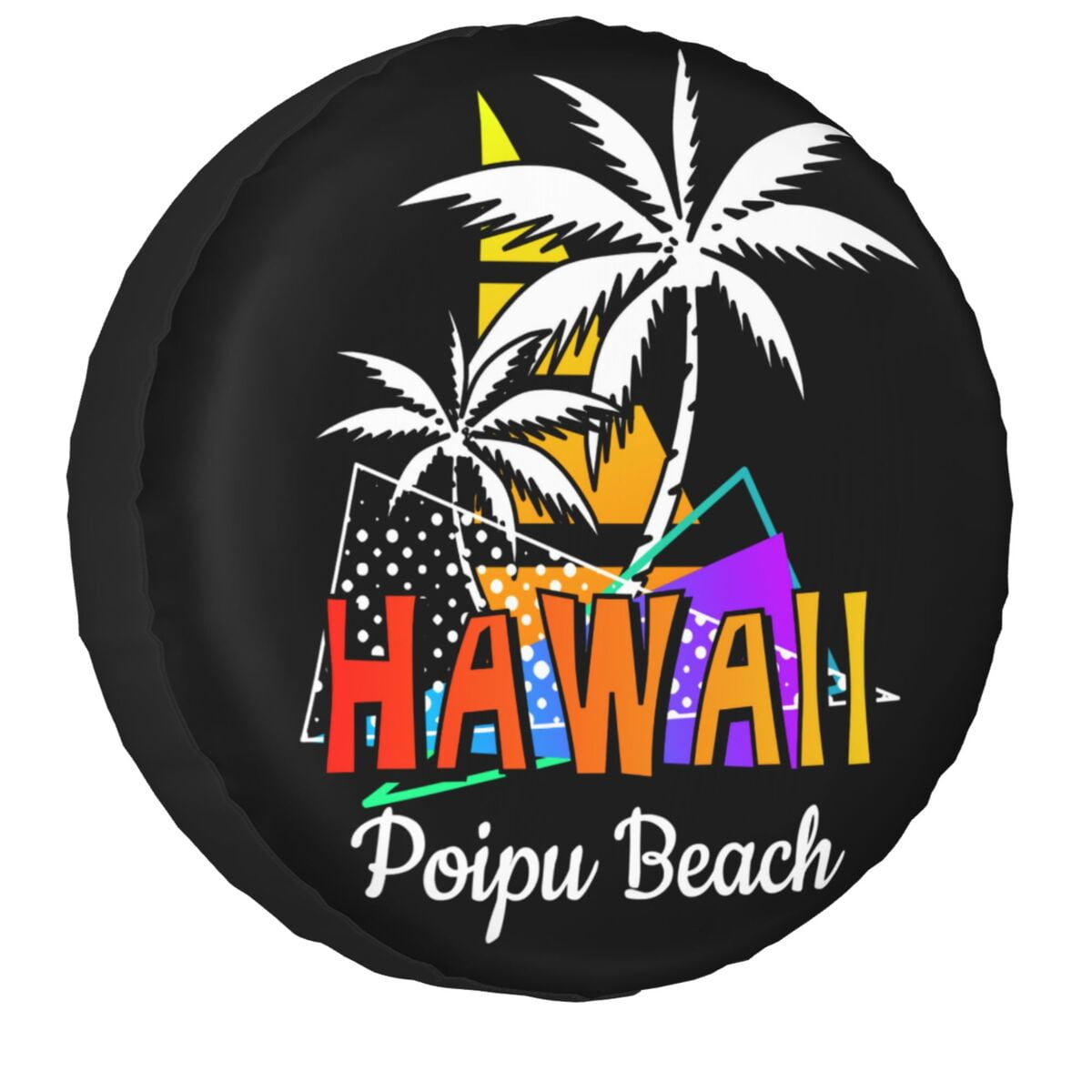 Hawaii Kauai Beach Spare Wheel Cover Universal for Pajero 4WD SUV ...