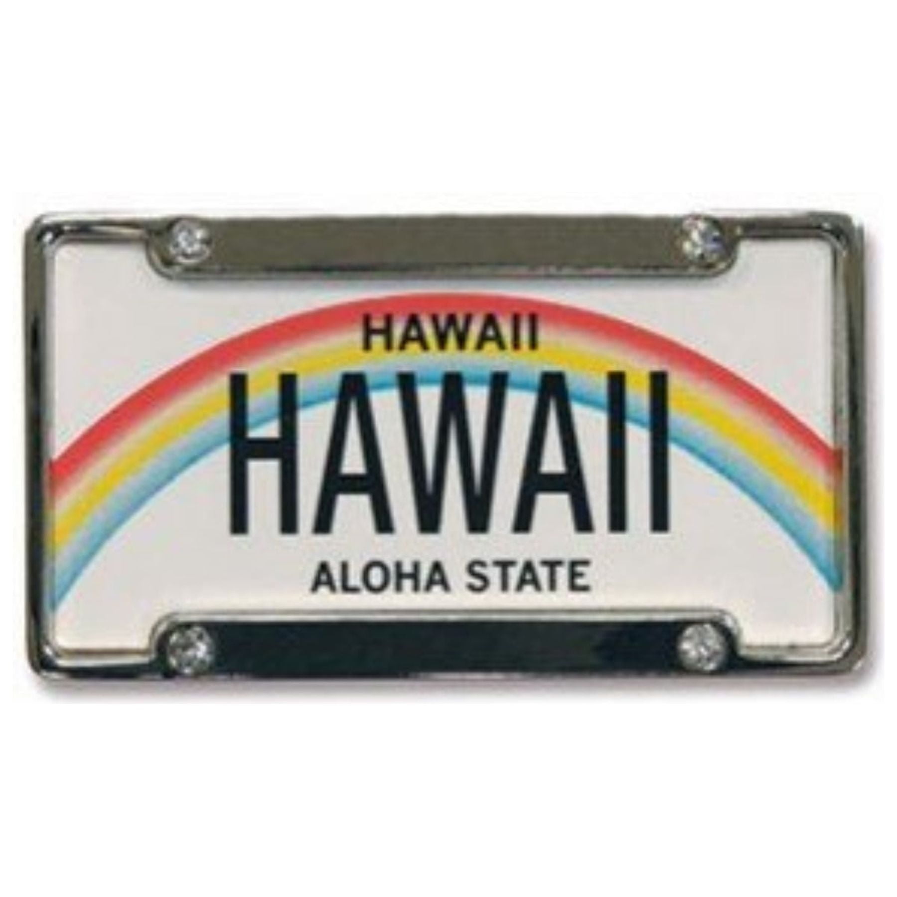 Walmart License Plate Magnet Zinc Alloy 2W x 1H - Hawaii - Walmart.com