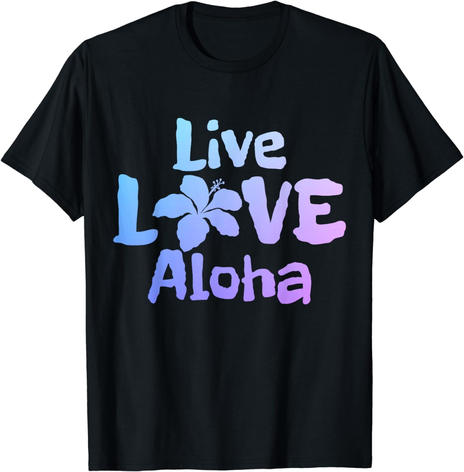 Hawaii Live Love Aloha Hawaiian Souvenir Vintage T-Shirt - Walmart.com