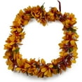 Hawaii Luau Artificial Fabric Plumeria Lei - Walmart.com