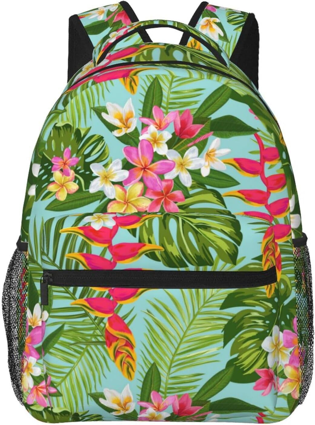 Hawaii Palm Tree Floral Backpack Cute Bookbags Laptop Bag Shoulder Bags ...