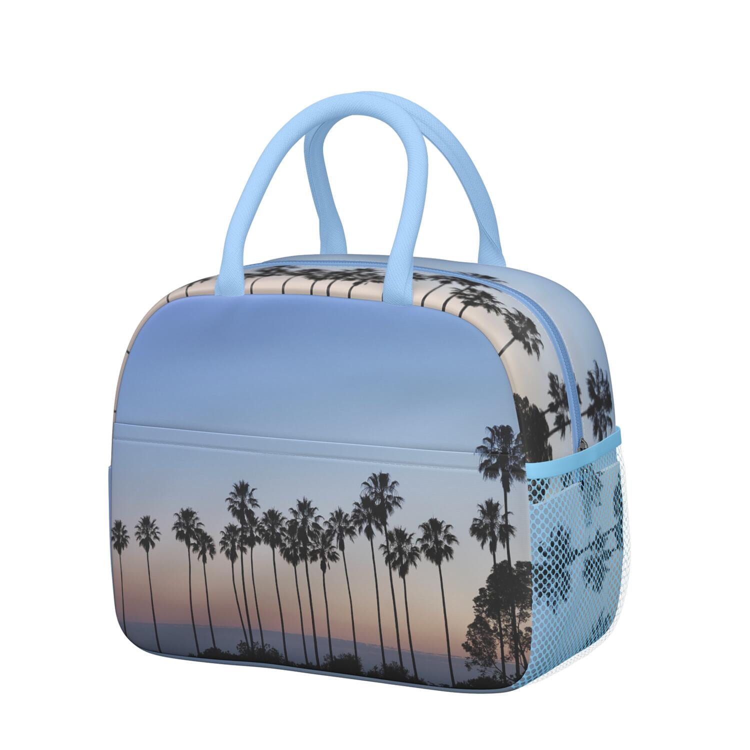 Hawaii Palm Tree Lunch Tote – Minimalist Tropical Palm Design ...