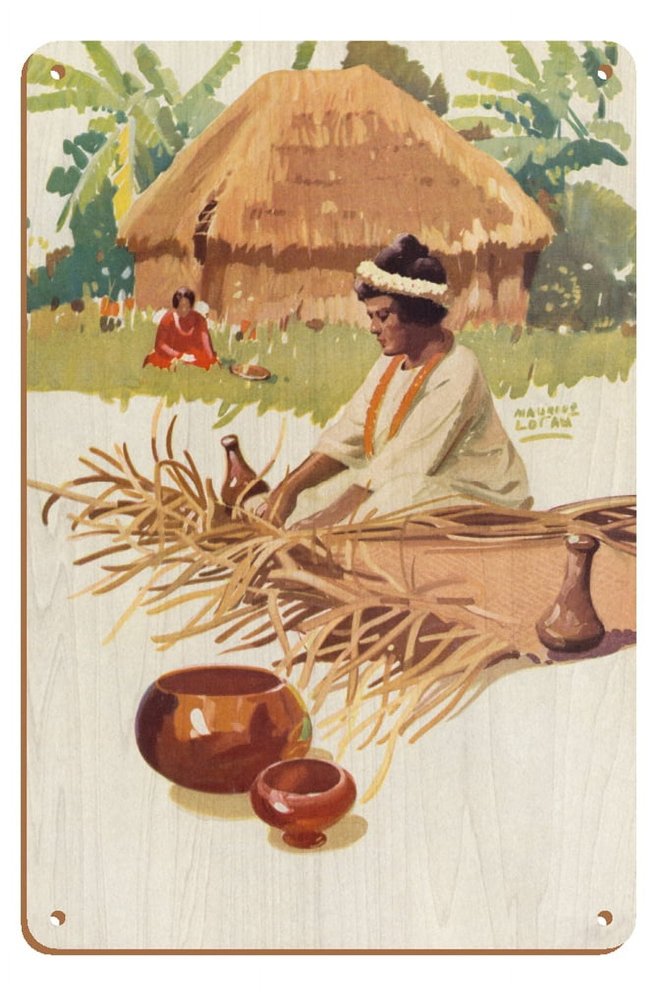 Hawaii Samoa Fiji Australia - Steamship SS Maui - Vintage Ocean Liner ...