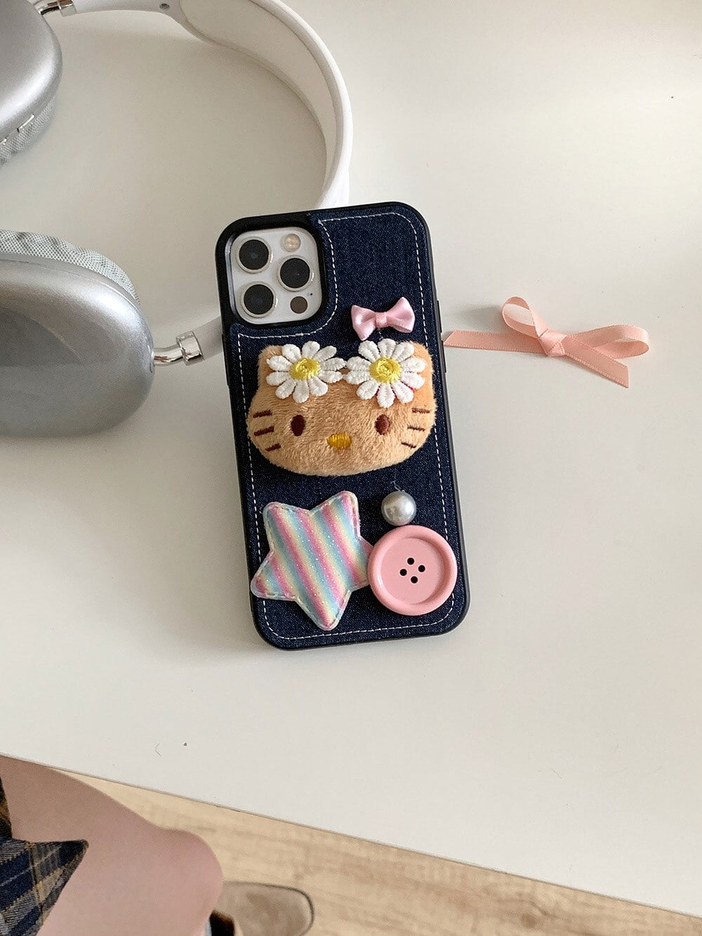 Hawaii Sanrio 3D Hello Kitty Doll Phone Case for IPhone 15 14 13 12 11 ...