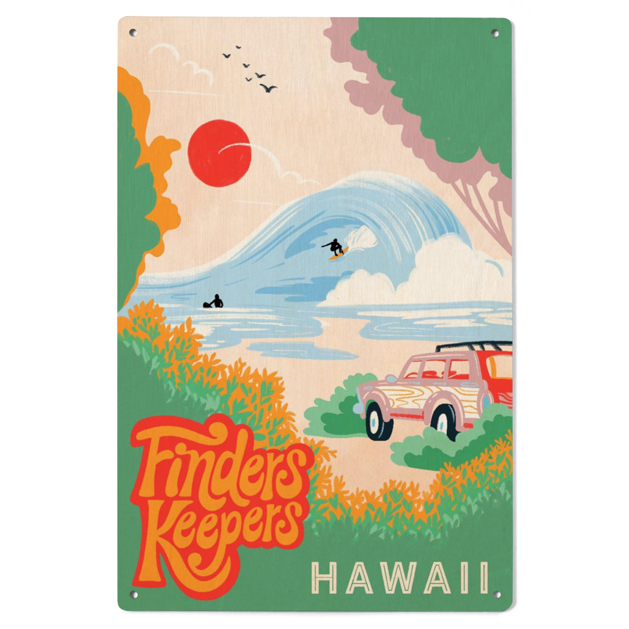 Hawaii, Secret Surf Spot Collection, Surf Scene At The Beach, Finders ...