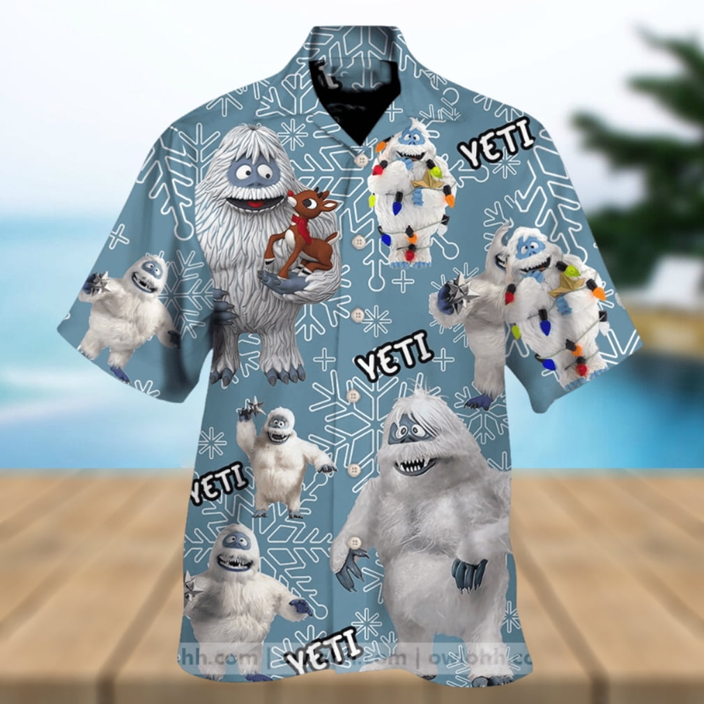 Hawaii Shirt Hot Bumble The Abominable Snowman Bl Hawaiian Shirt Cotton ...