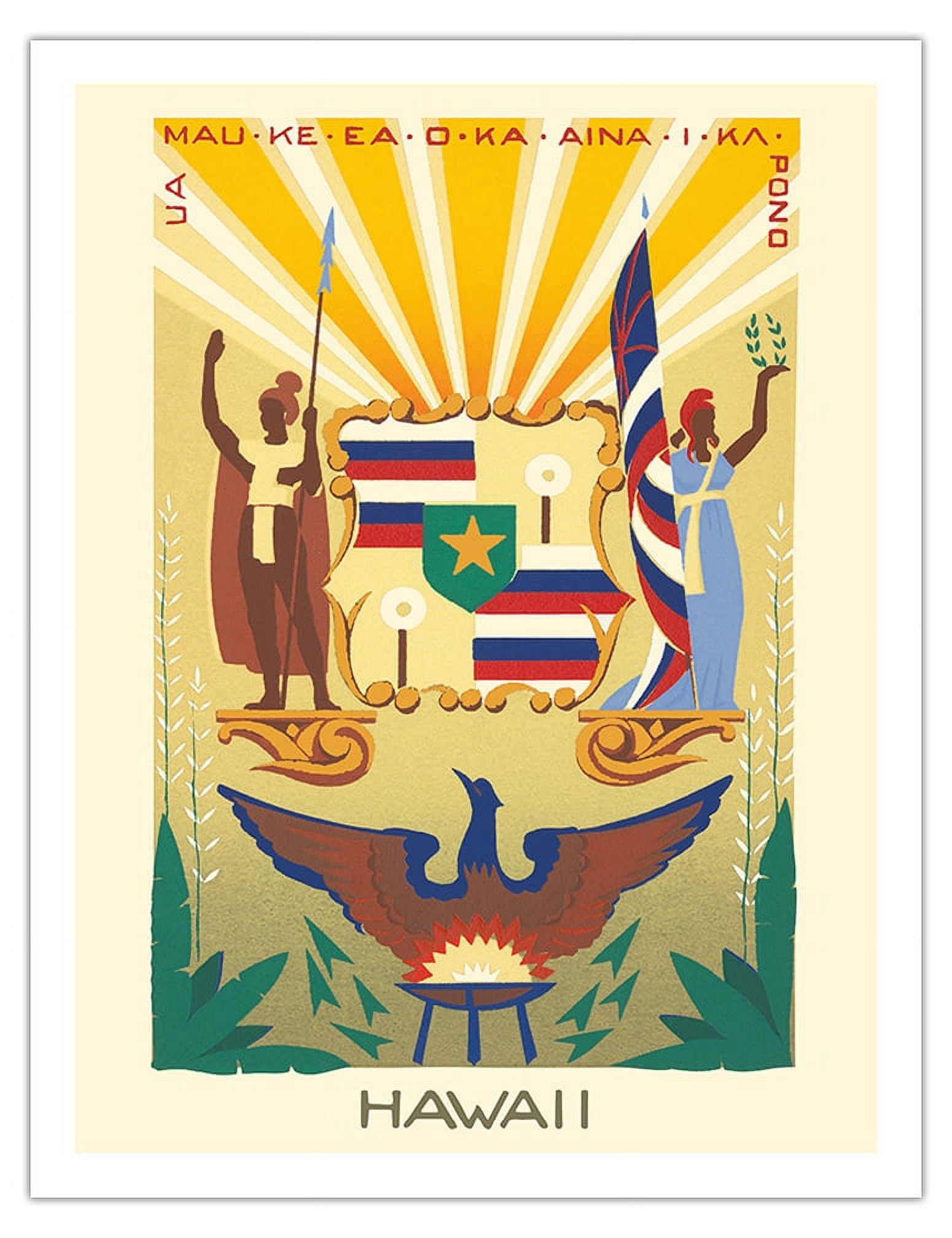Hawaii State Motto - Life of the Land is Perpetuated in Righteousness ...